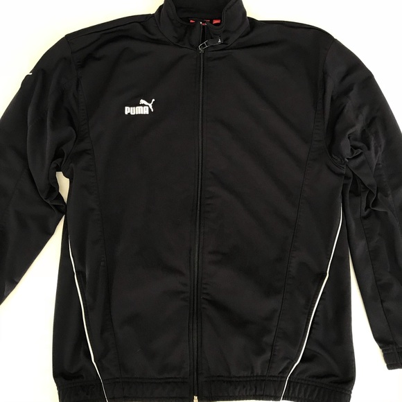 Puma | Jackets & Coats | Puma Mens Navy Blue Warm Up Jacket | Poshmark